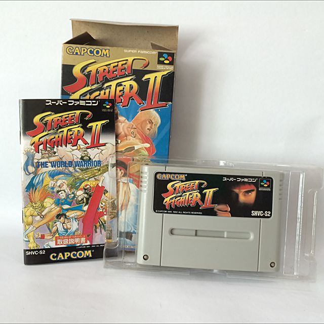 Super Famicom Street Fighter II The World Warrior, Hobbies & Toys, Toys ...