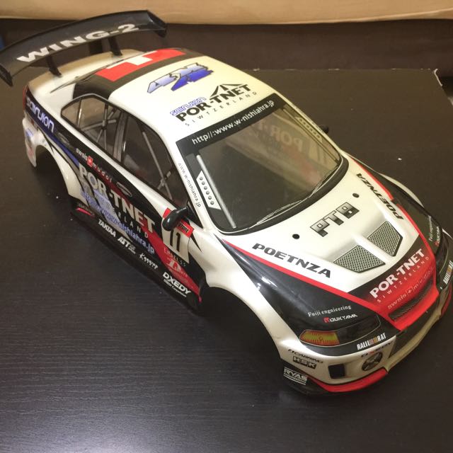Mitsubishi Lancer 1:10 Scale RC Car Body Shell Drift Car, Hobbies ...