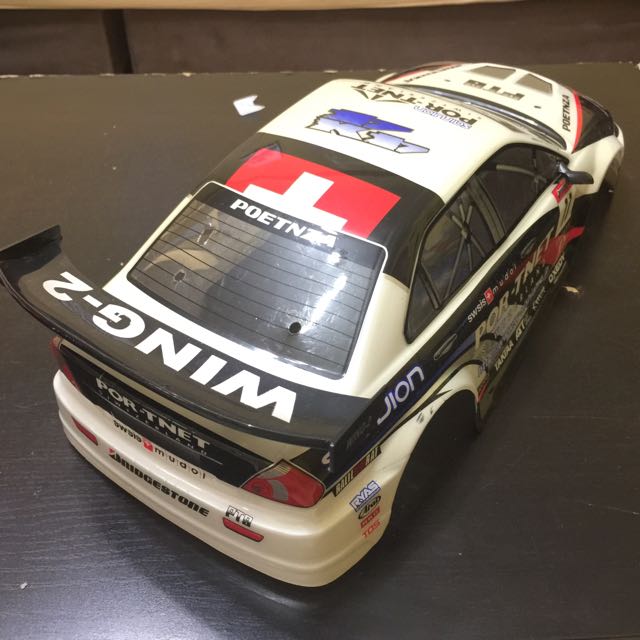 Mitsubishi Lancer 1:10 Scale RC Car Body Shell Drift Car, Hobbies ...
