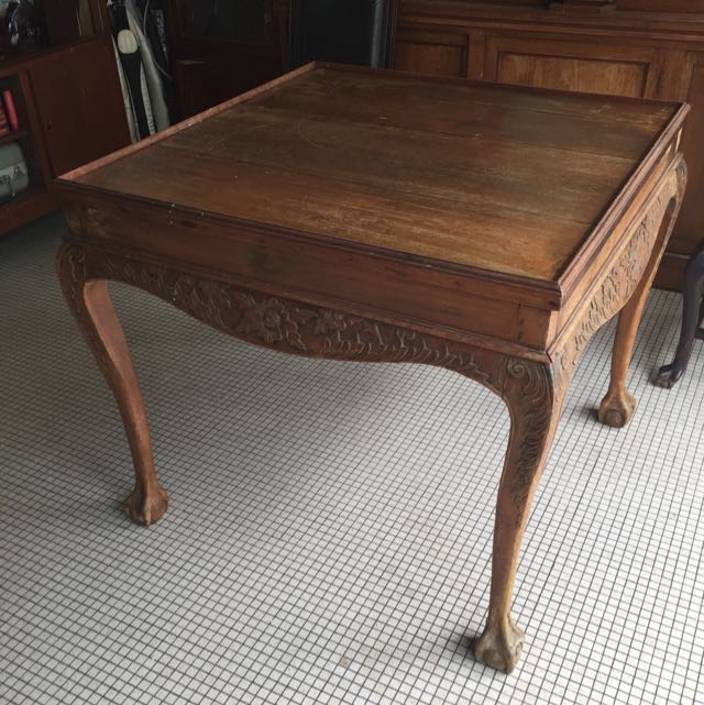 Antique Peranakan Table, Furniture & Home Living, Kitchenware ...