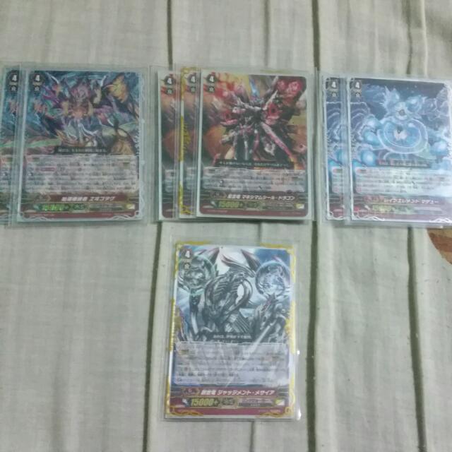 Cardfight Vanguard: World End Deletor Full stride deck, Hobbies & Toys ...