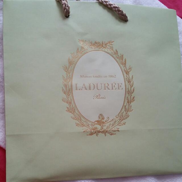 Laduree Paperbag, Luxury, Bags & Wallets on Carousell
