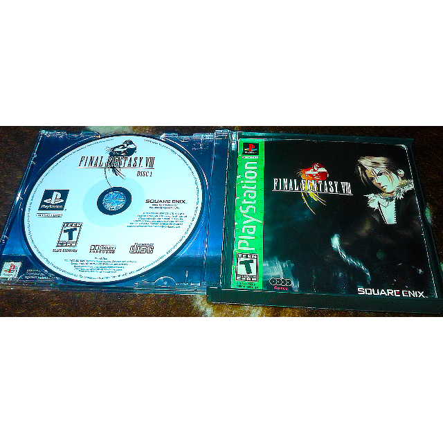 Final Fantasy VIII 8 Complete PS1 Playstation Game CIB FF8 FFVIII ...