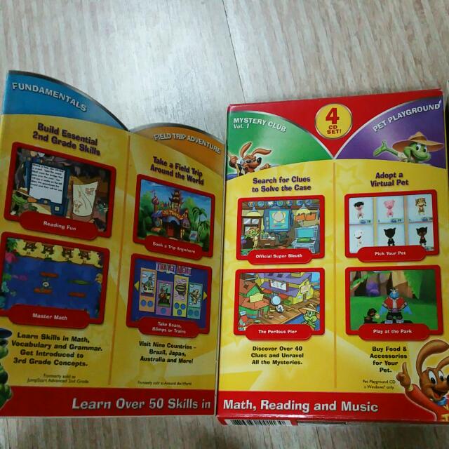 Jumpstart Educational PC-CD ROM, Hobbies & Toys, Toys & Games on Carousell