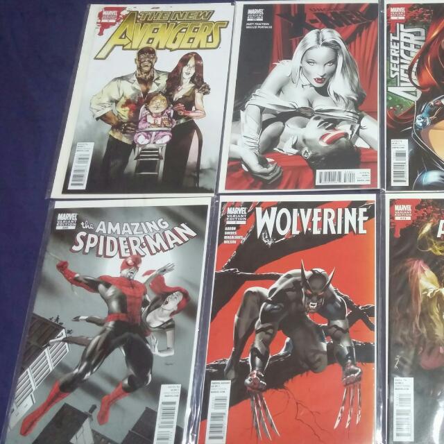 Marvel Comics Vampire Variants (Lot Of 8), Hobbies & Toys, Books ...