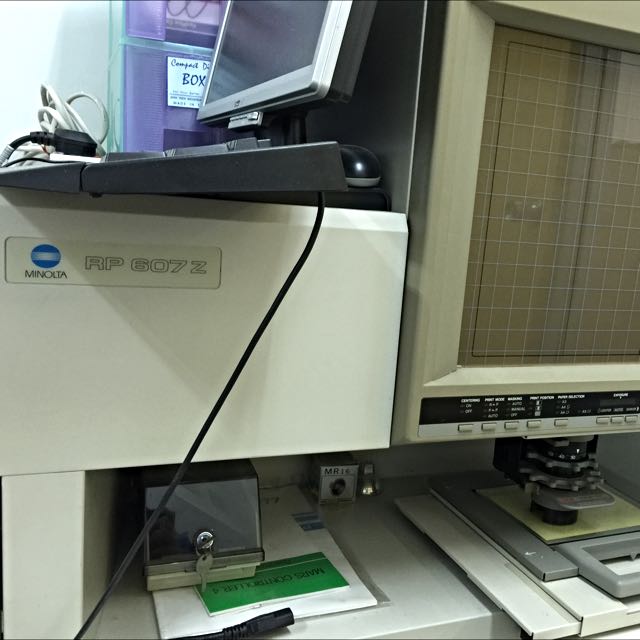 Minolta RP607Z Microfilm Microfiche Printer, Photography, Cameras on ...