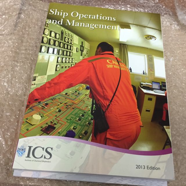 ICS - Ship Operations and Management, Hobbies & Toys, Books & Magazines ...