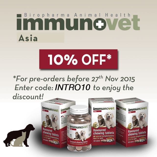 Immunovet - Dogs And Cats Health Supplement, Pet Supplies on Carousell
