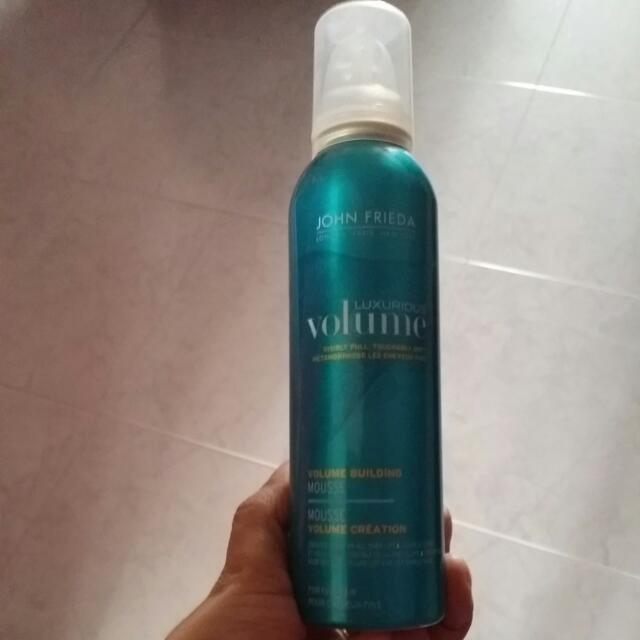 John Frieda Volume Building Mousee, Beauty & Personal Care, Hair on ...