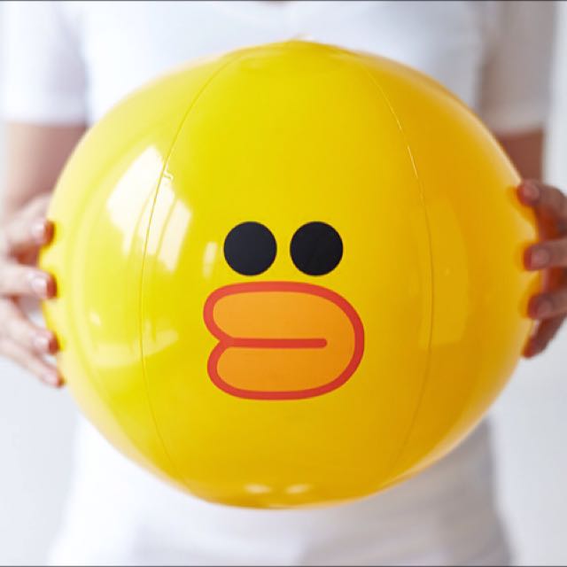 Line Sally Beach Ball, Toys & Games on Carousell