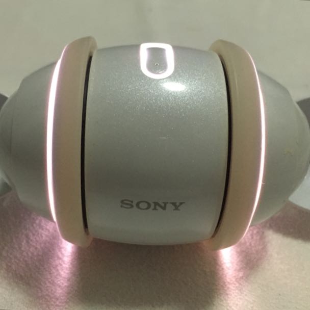 [Very Rare] Sony Rolly (White) Dancing Egg Shape Robotic Speaker ...