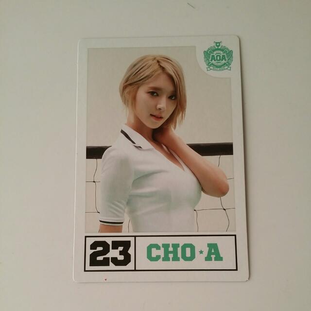 Aoa Choa Heart Attack Player Card, Hobbies & Toys, Memorabilia & Collectibles, K-Wave on Carousell