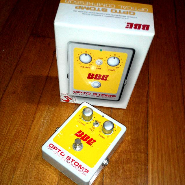 BBE Opto Stomp (Rare, Discontinued Compressor Pedal), Hobbies & Toys ...