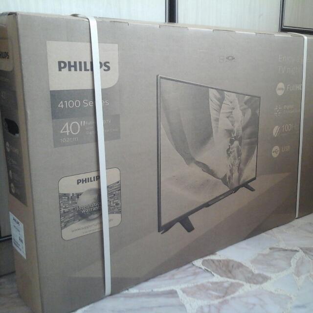 Philips 40 Inch" Full HD LED TV 40PFA4150, Furniture & Home Living ...