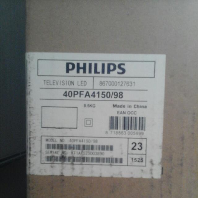 Philips 40 Inch" Full HD LED TV 40PFA4150, Furniture & Home Living ...