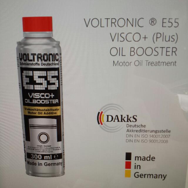 Voltronic E55 Visco+ Oil Booster 300ml, Car Accessories on Carousell