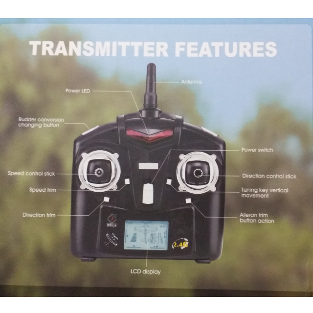 WLtoys F949 3CH 2.4G Cessna 182 Micro RC Airplane RTF, Hobbies & Toys ...