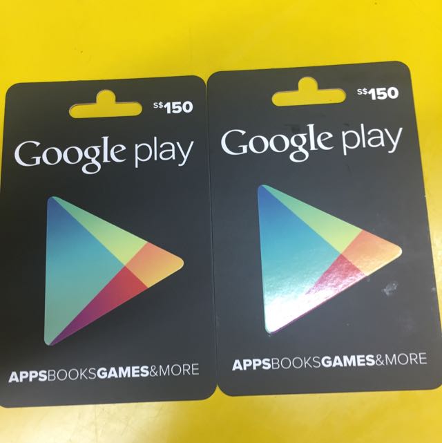 Google Play Voucher Card $150, Tickets & Vouchers, Vouchers on Carousell
