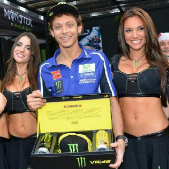 Monster Energy VR|46 Valentino Rossi, Everything Else on Carousell