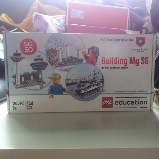 SG50 : Building My SG LEGO Set, Hobbies & Toys, Toys & Games on Carousell
