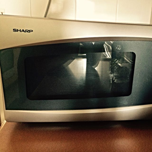 LIKE NEW - Sharp 33L Microwave Oven R-360J(S), TV & Home Appliances ...