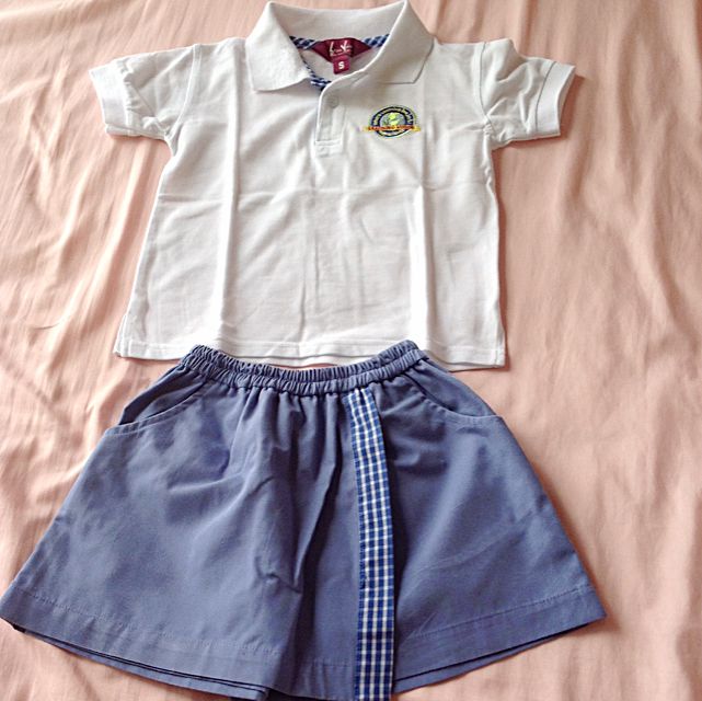 Learning Vision uniform for girls - S size, Babies & Kids, Babies ...