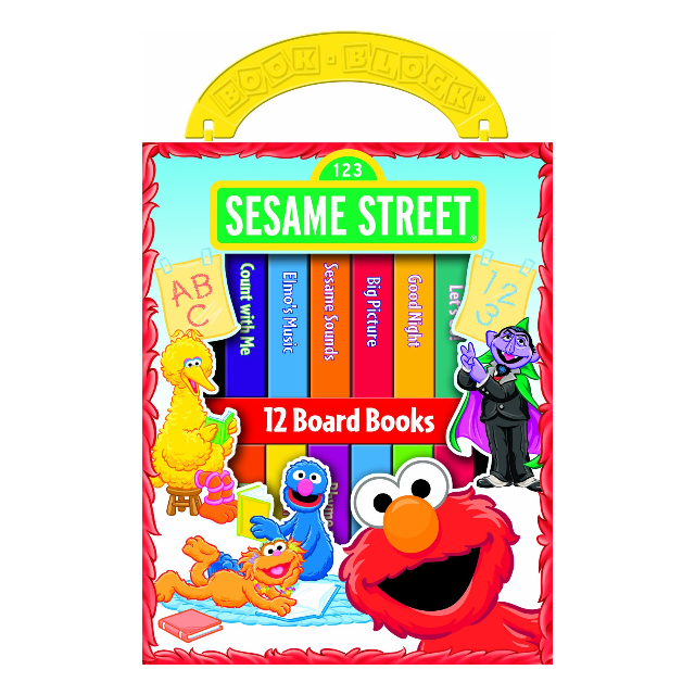 Pre-order: First Library Sesame Street, Hobbies & Toys, Books ...