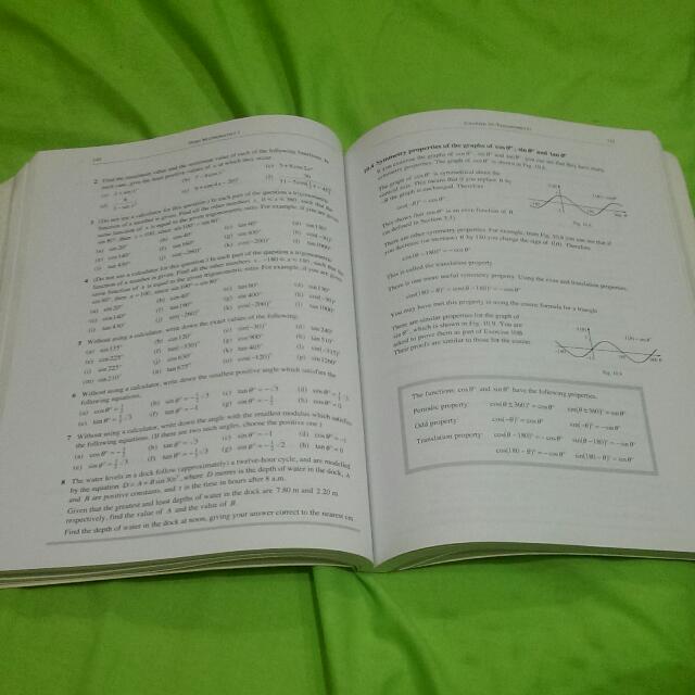 Cambridge A-Levels Pure Maths 1 Textbook, Hobbies & Toys, Books ...