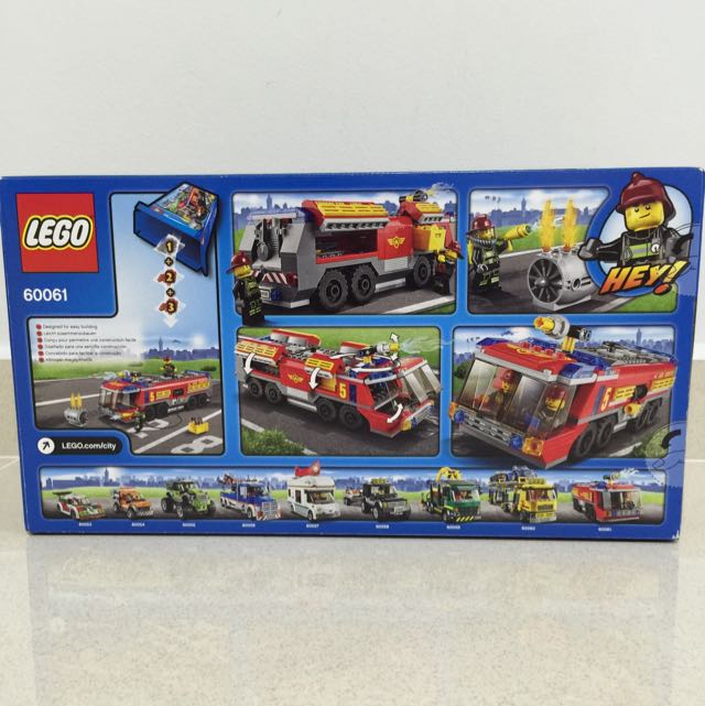 Lego Airport Fire Truck 60061, Hobbies & Toys, Toys & Games on Carousell