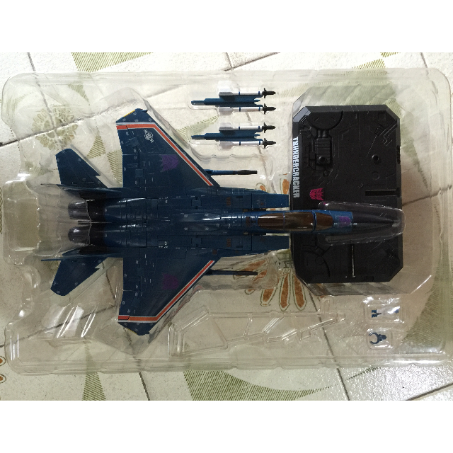 Transformers Masterpiece MP-7 MP-07 Thundercracker F-15 Fighter Jet ...
