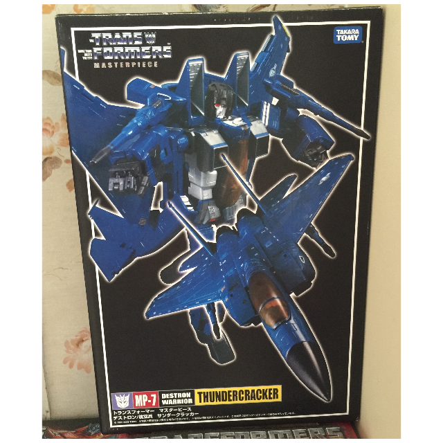 Transformers Masterpiece MP-7 MP-07 Thundercracker F-15 Fighter Jet ...
