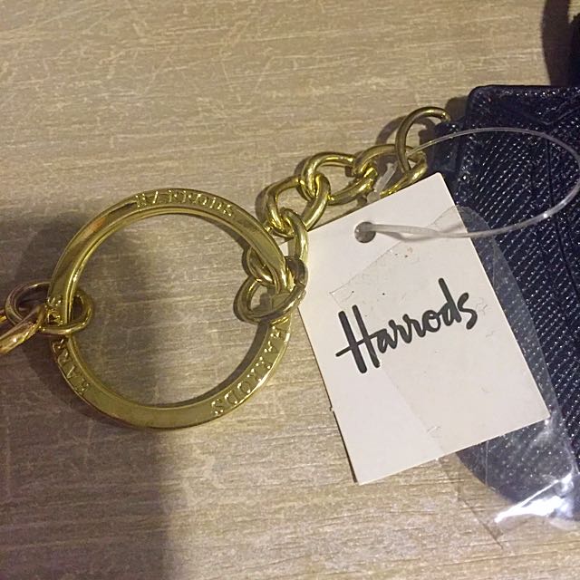 Harrods Keychain, Luxury, Bags & Wallets on Carousell