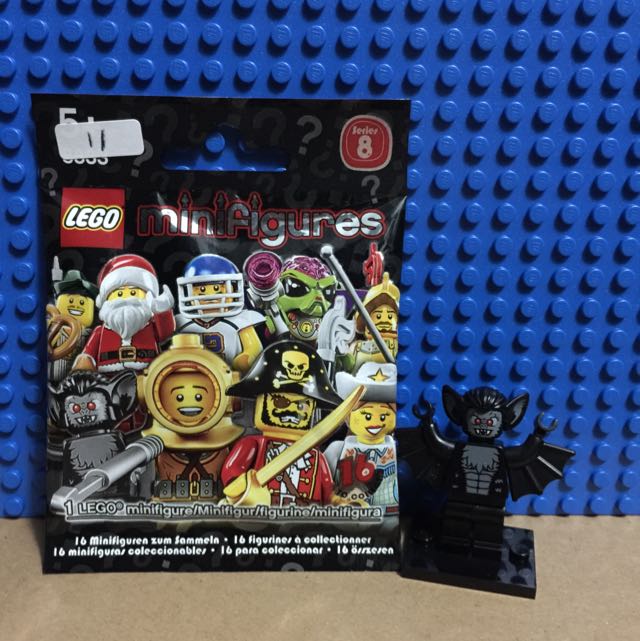 Lego Minifigures Series 8 - Vampire Bat, Hobbies & Toys, Toys & Games ...