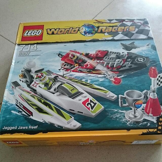 Lego World Racers 8897 Jagged Jawa Reef, Hobbies & Toys, Toys & Games ...