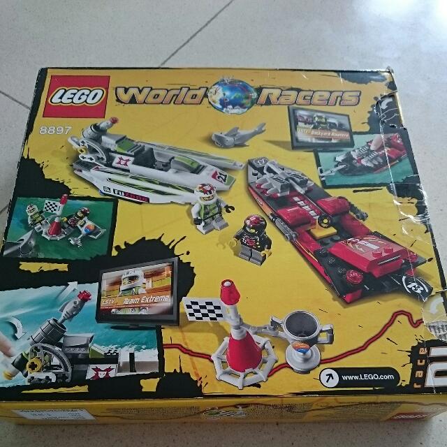 Lego World Racers 8897 Jagged Jawa Reef, Hobbies & Toys, Toys & Games ...