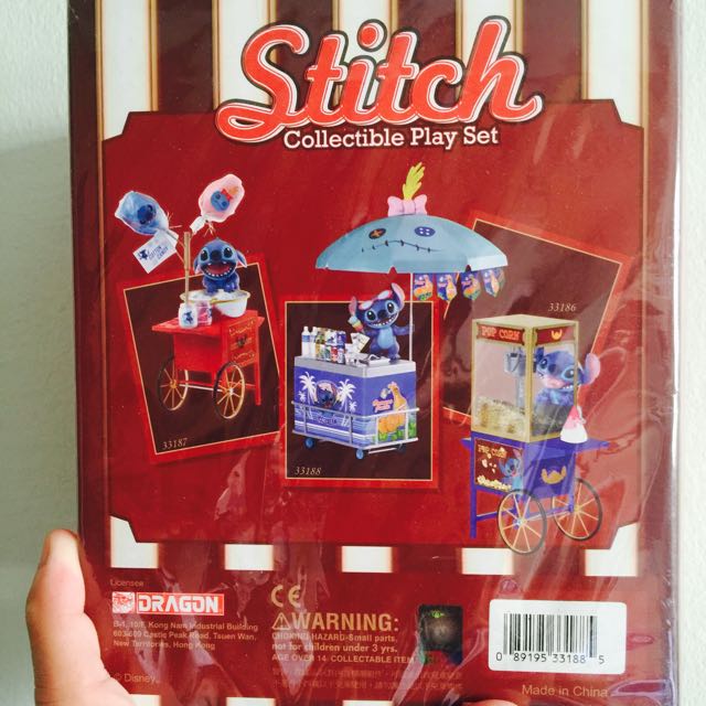 Stitch Collectable Play Set, Hobbies & Toys, Toys & Games on Carousell