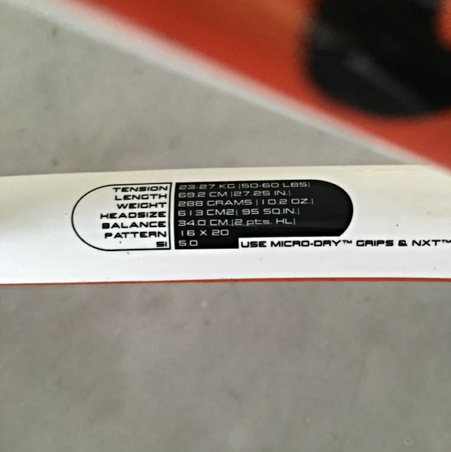 Wilson Ncode Ntour Tennis Racquet, Sports Equipment, Sports & Games ...