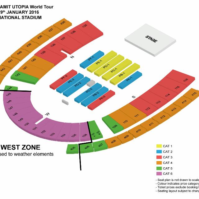 aMEI AMIT UTOPIA World Tour - Zhang Hui Mei Singapore Concert, Hobbies & Toys, Memorabilia ...