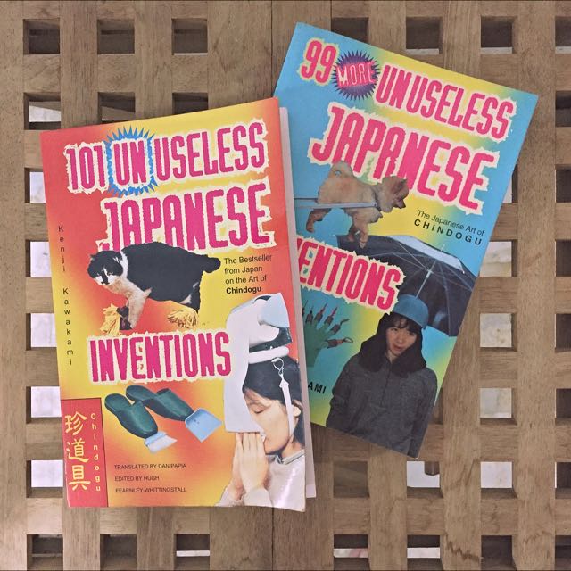 Chindogo aka Un-useless Japanese Innovations, Hobbies & Toys, Memorabilia & Collectibles, Fan ...