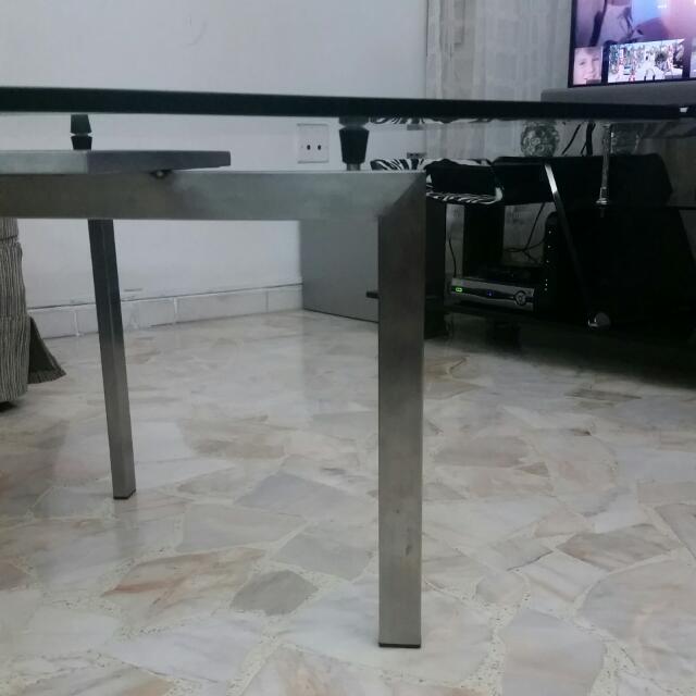 Exclusive Designer Glass Table fm Park Mall, Furniture & Home Living ...