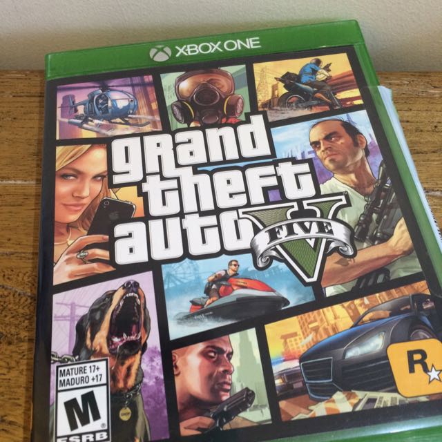 Grand Theft Auto 5, GTA 5 (XBOX ONE), Hobbies & Toys, Toys & Games on ...