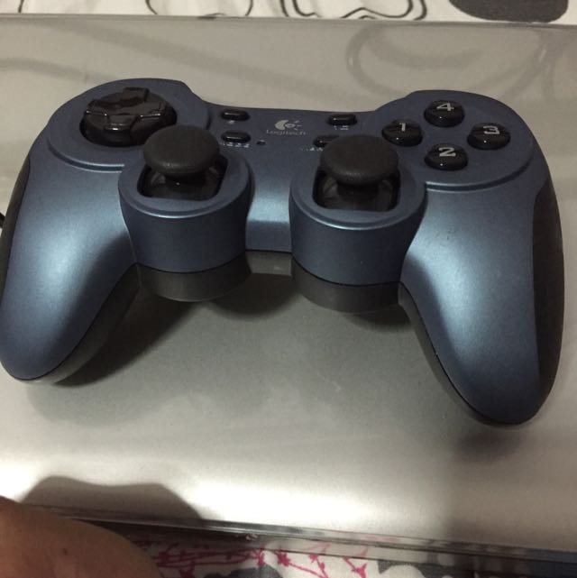 Logitech Cordless Rumblepad 2 with Vibration Feedback, Hobbies & Toys ...