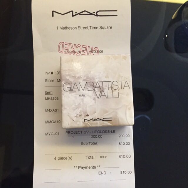 M.A.C Crystal Glaze Gloss - Limited Edition, Beauty & Personal Care ...