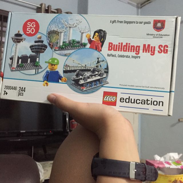 SG50 Building My SG Lego Set, Hobbies & Toys, Toys & Games on Carousell
