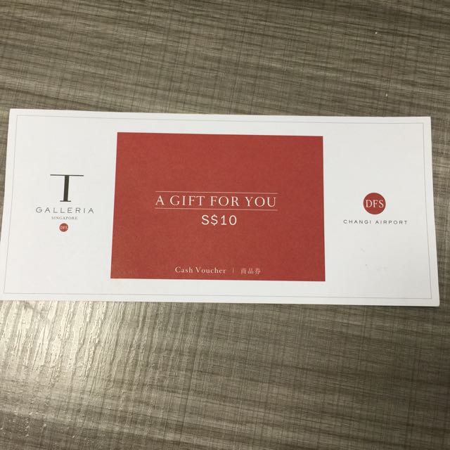 DFS Cash Voucher $10 (Pending), Tickets & Vouchers, Vouchers on Carousell