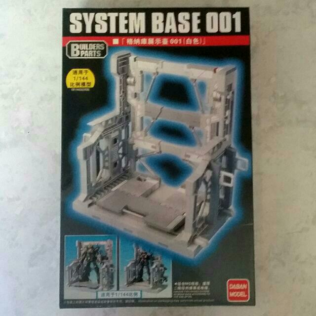 GUNDAM / MODEL KIT: 1:144 SYSTEM BASE 001 (DABAN MODEL), Hobbies & Toys ...