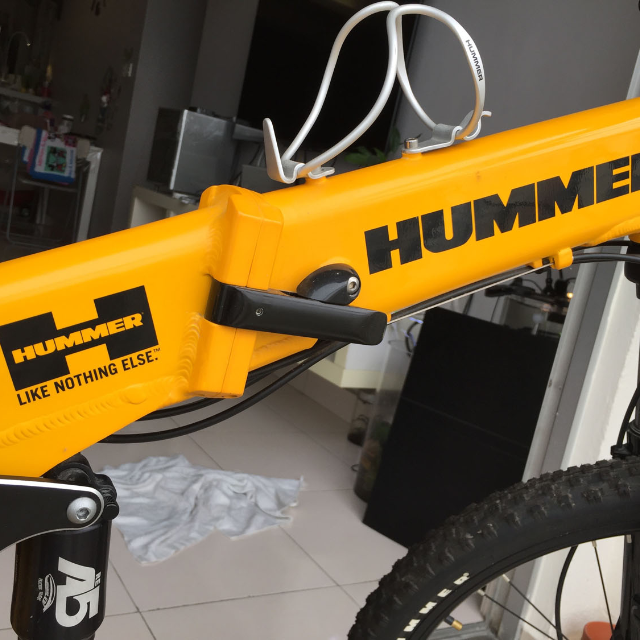Hummer Folding Mountain Bicycle 26", Sports Equipment, Bicycles & Parts ...