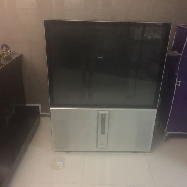 Projection TV, Furniture & Home Living, Furniture, TV Consoles on Carousell