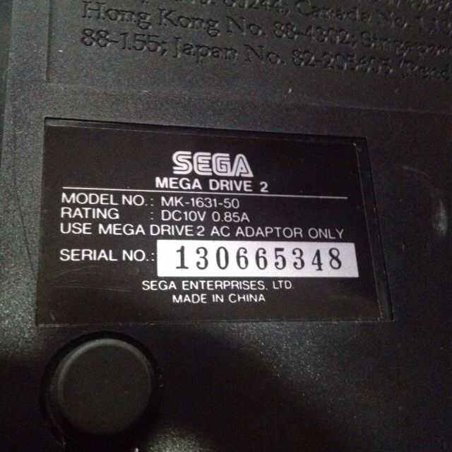[RESERVED] Sega Mega Drive 2 (Europe, PAL) authentic game console set ...