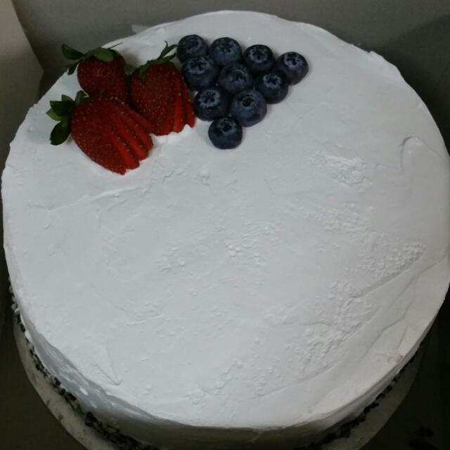 Fresh Cream Rainbow Cake, Everything Else on Carousell